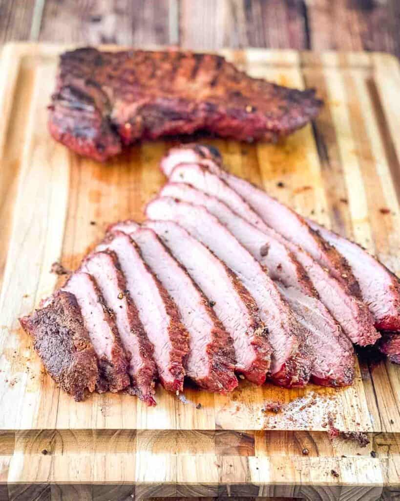Smoked Tri Tip Roast on Pellet Grill