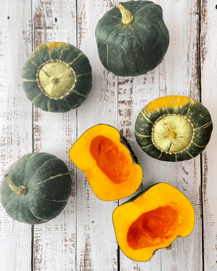 Easy Buttercup Squash Soup with Carrots