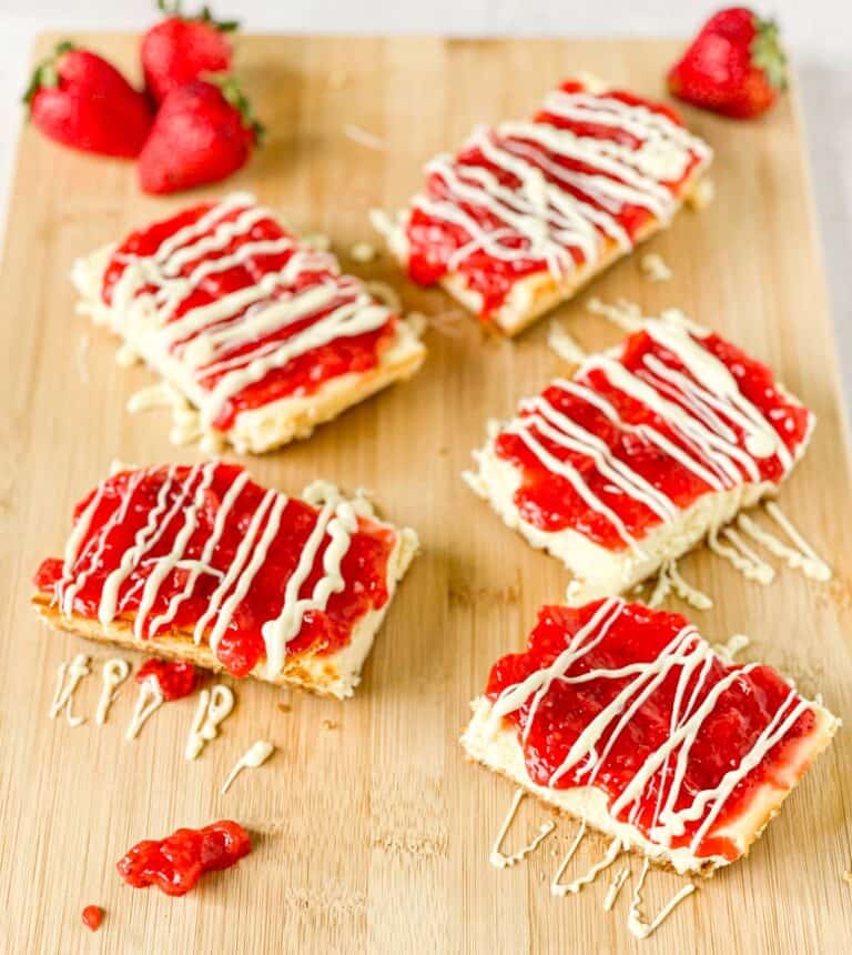 Philadelphia Strawberry Cheesecake Snack Bars