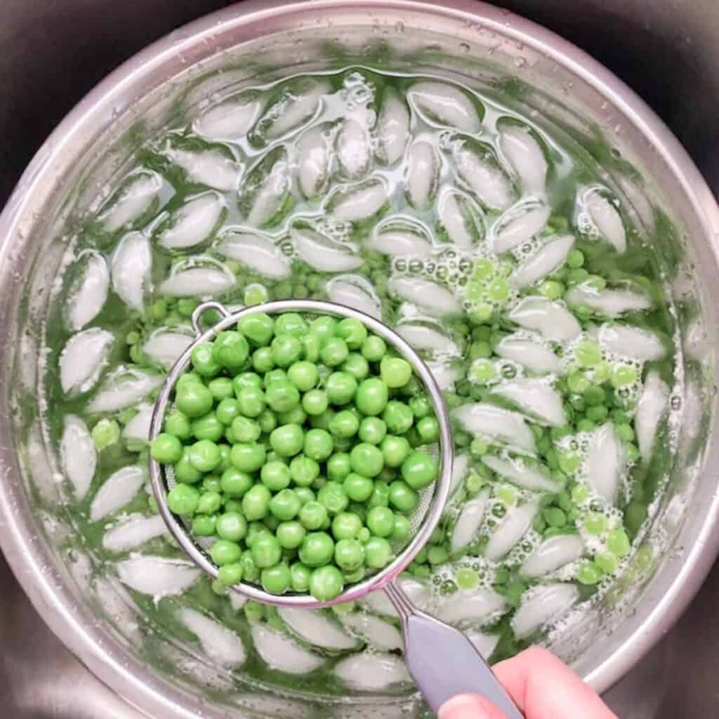 How To Blanch Peas For Freezing - Winding Creek Ranch