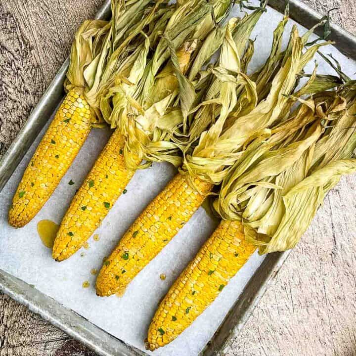 Traeger Smoked Corn on the Cob - Winding Creek Ranch