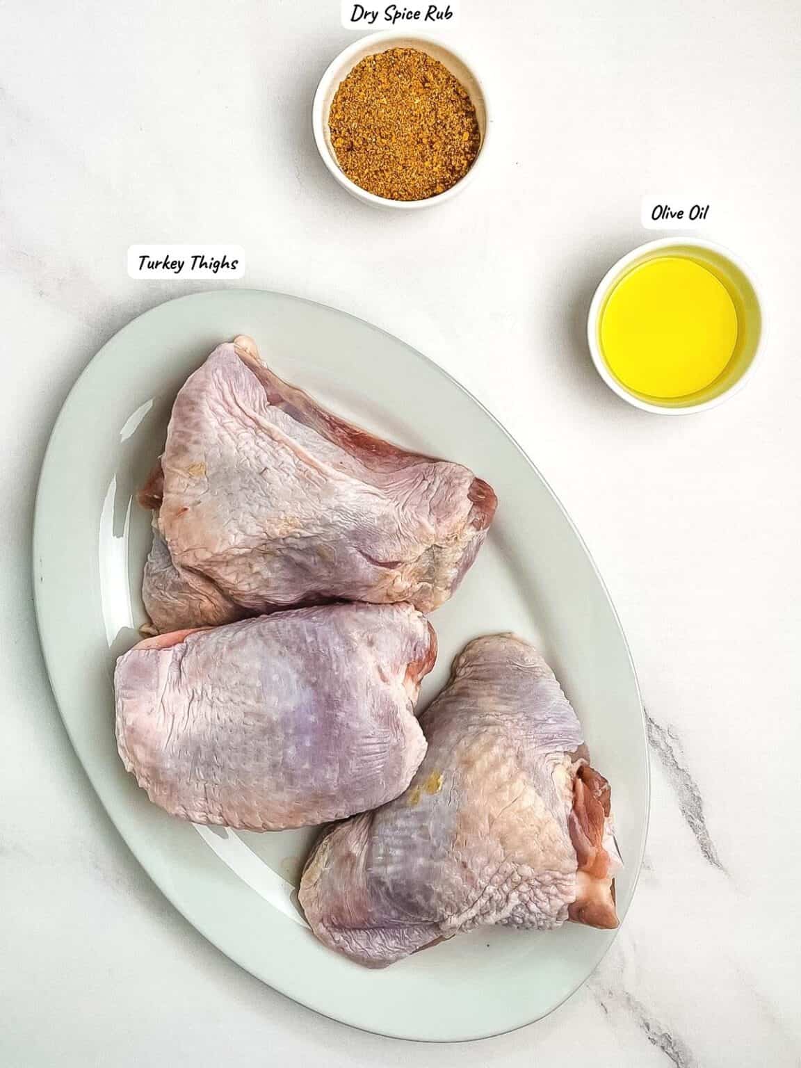 Smoked Turkey Thighs On Pellet Grill