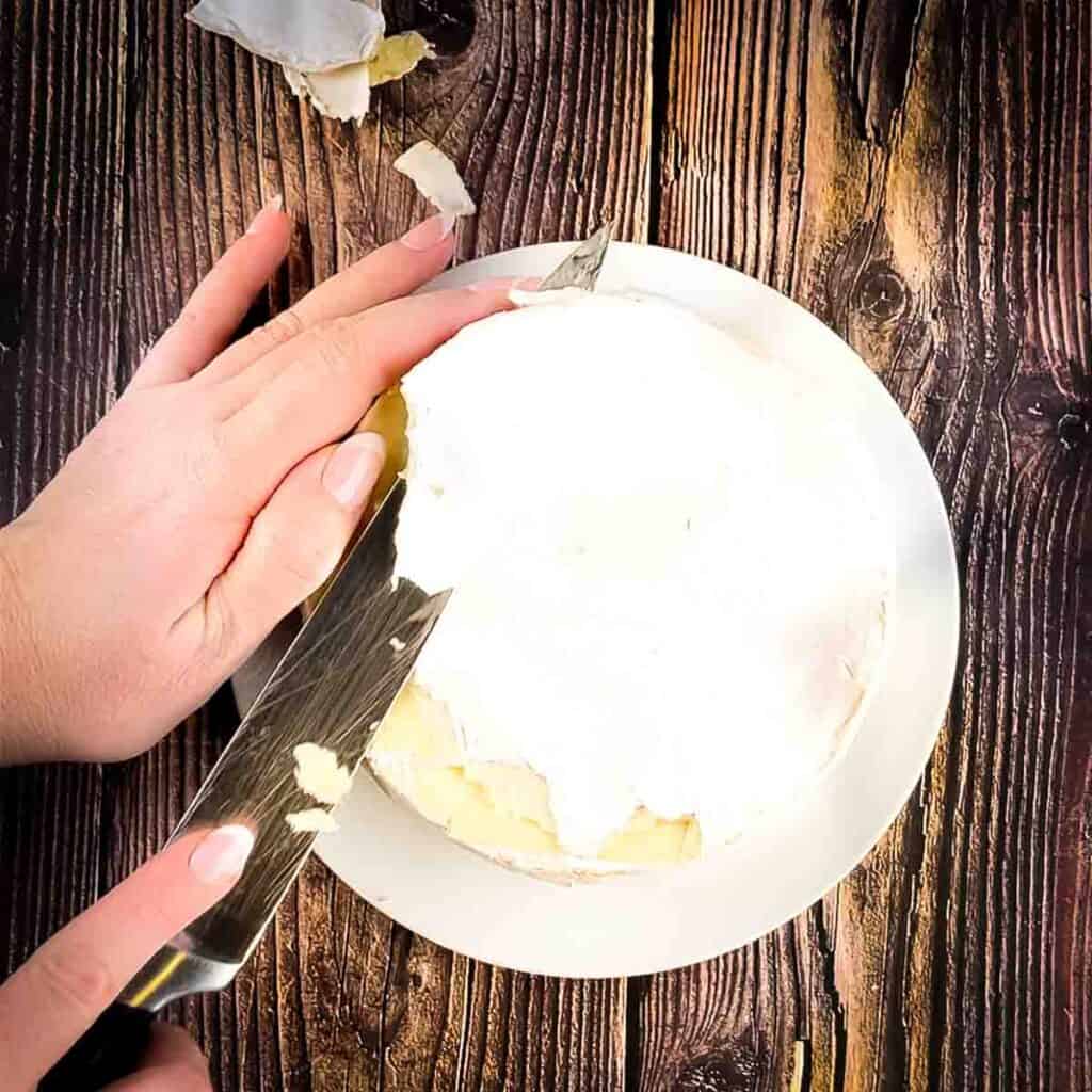 Baked Brie Cheese With Honey - Winding Creek Ranch