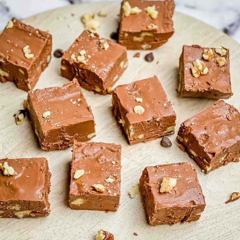 The EASIEST Christmas Fudge Recipe (Chocolate Fudge) - Winding Creek Ranch