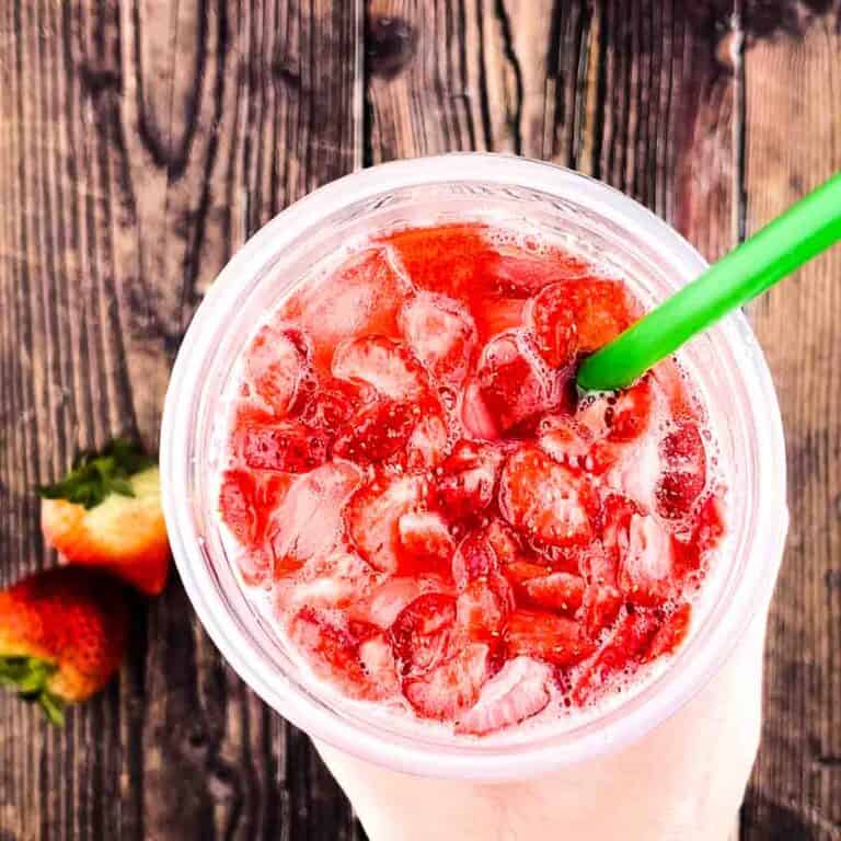 Strawberry Acai Refresher (Easy Starbucks Copycat)