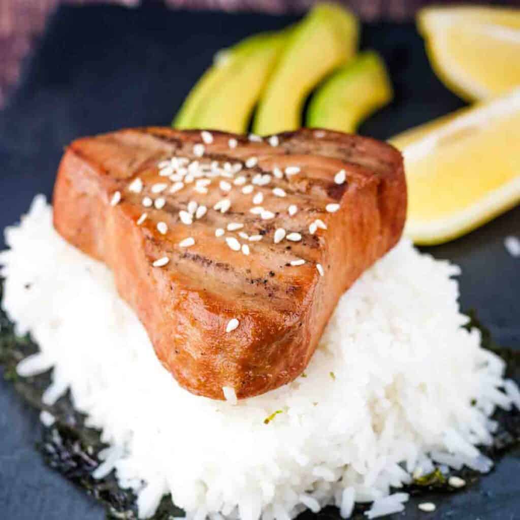 Easy Smoked Tuna Steaks Recipe On Pellet Grill