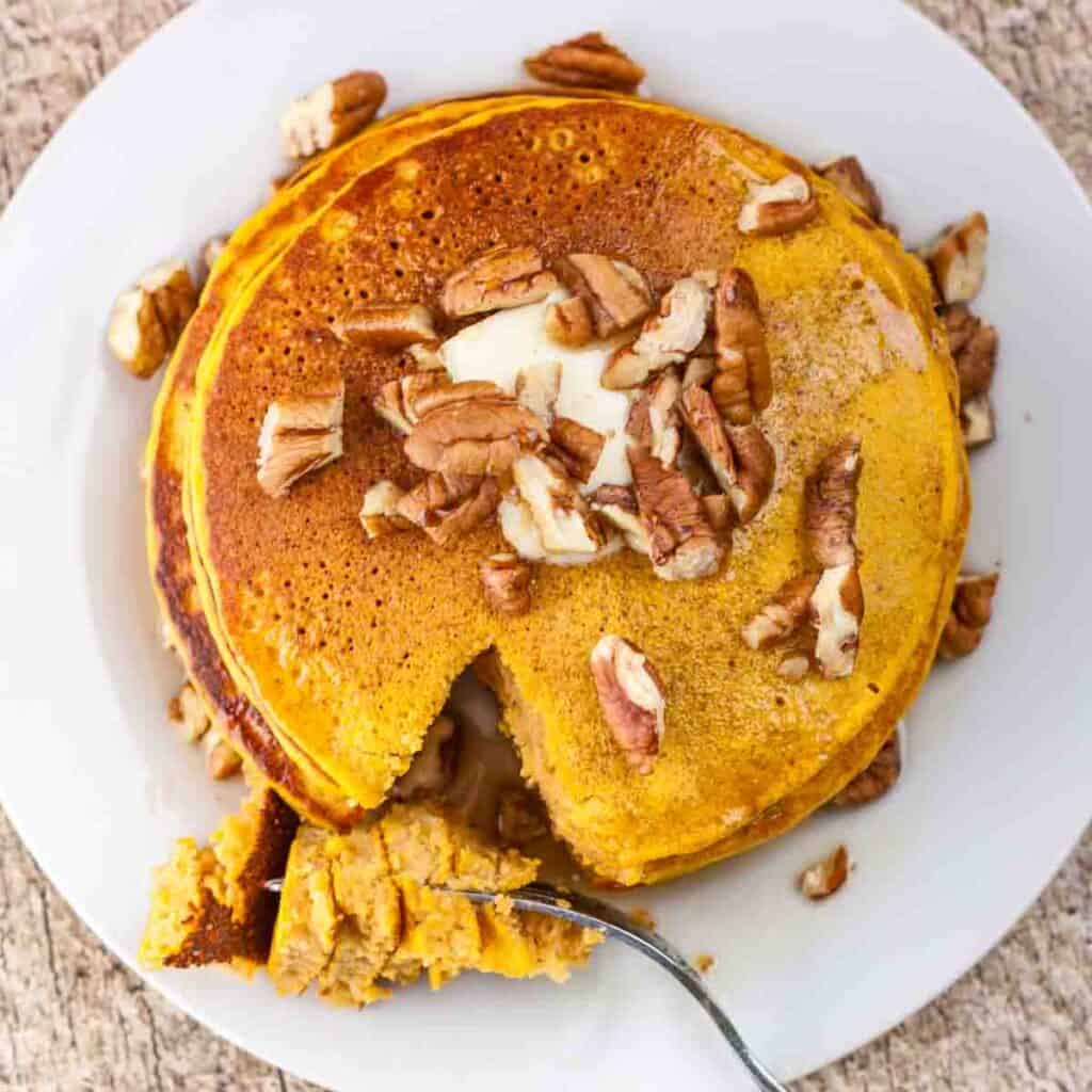 How To Make Pumpkin Pancakes With Pancake Mix - Winding Creek Ranch