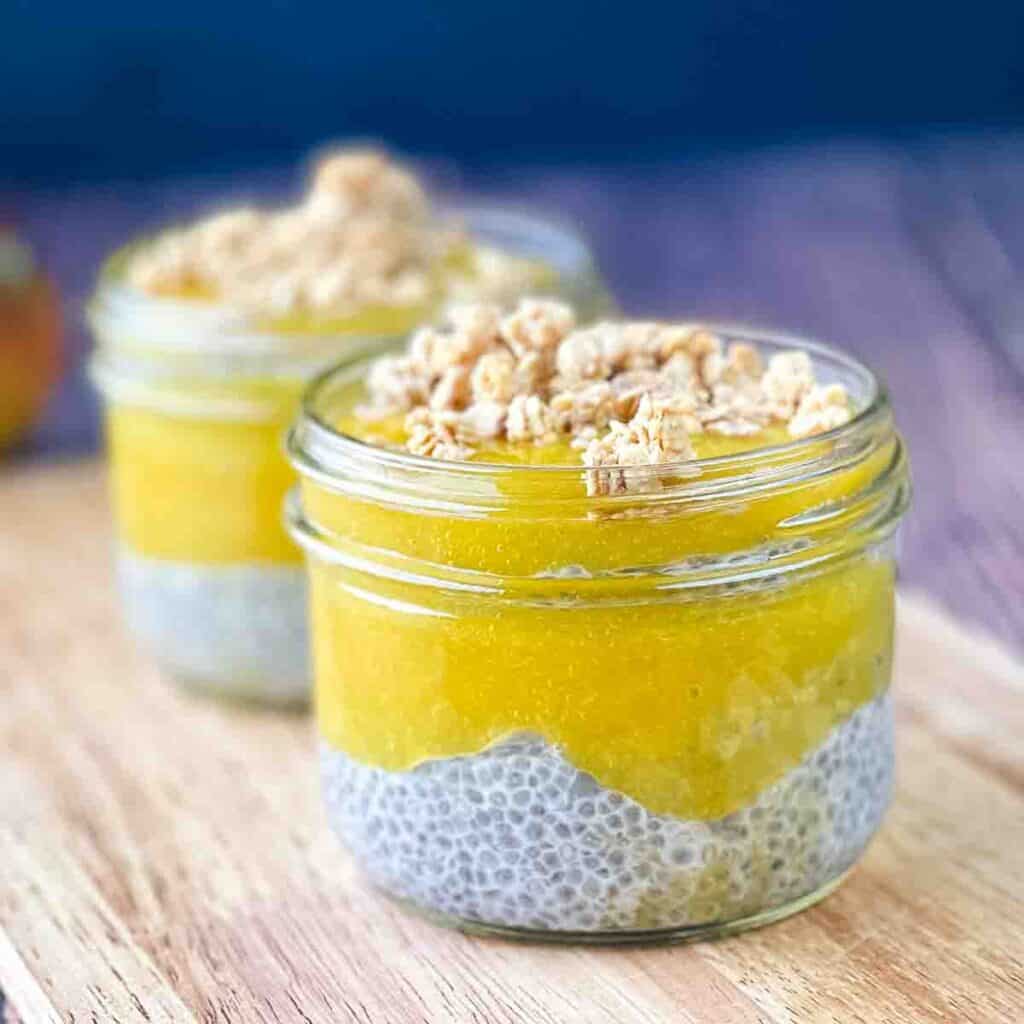 Coconut Mango Chia Seed Pudding Recipe - Winding Creek Ranch