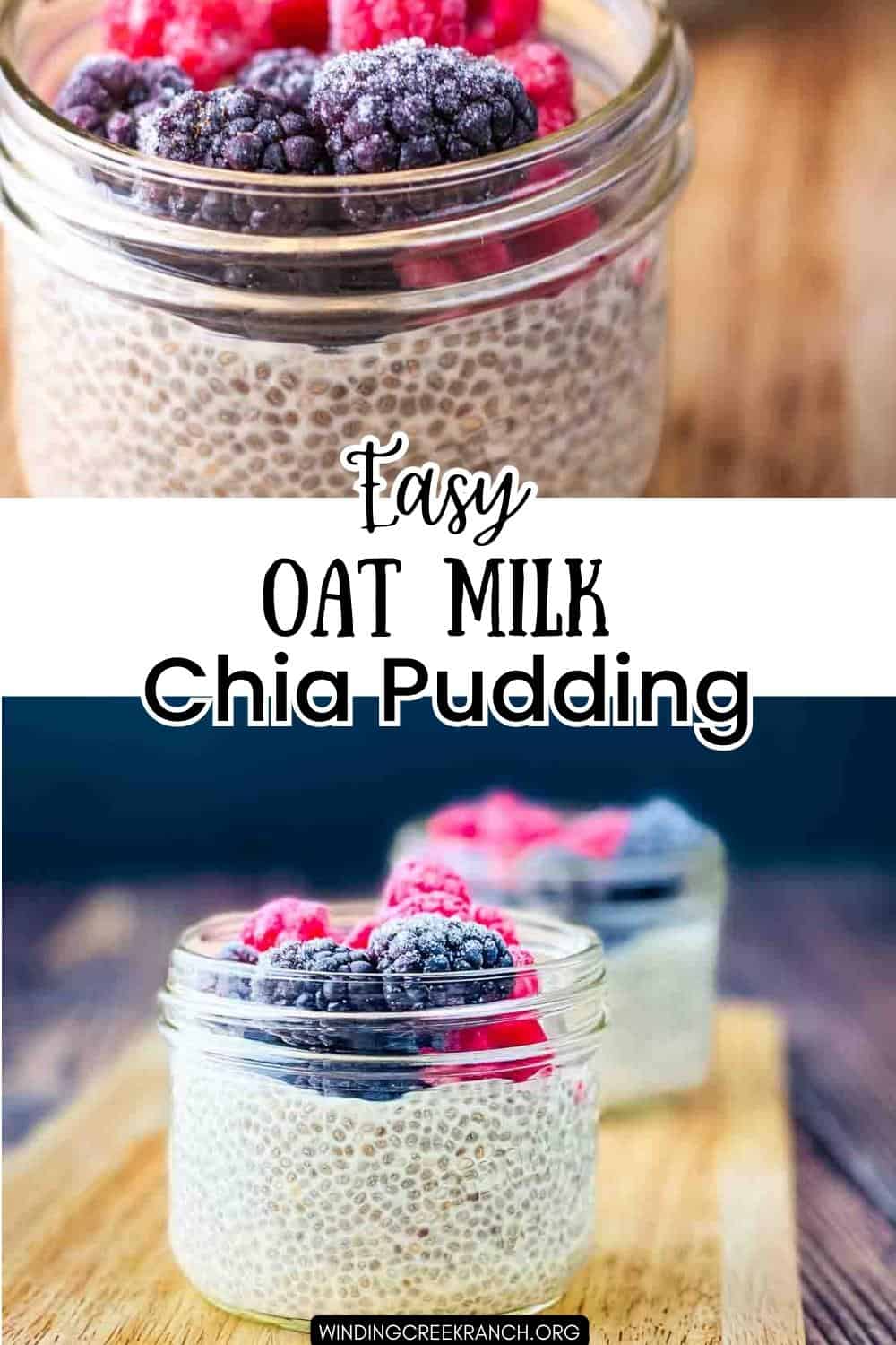 Easy Oat Milk Chia Pudding - Winding Creek Ranch