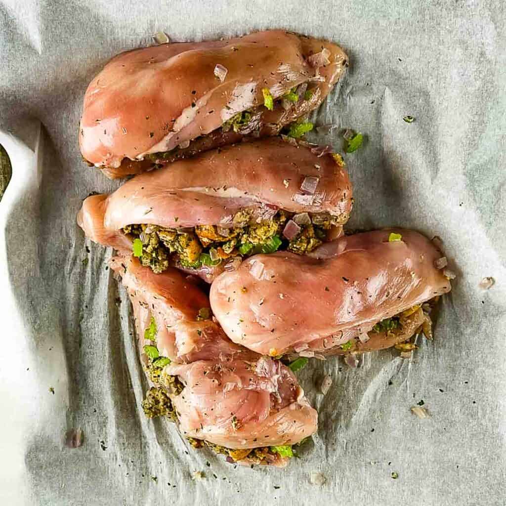 Stuffing Stuffed Chicken Breast - Winding Creek Ranch