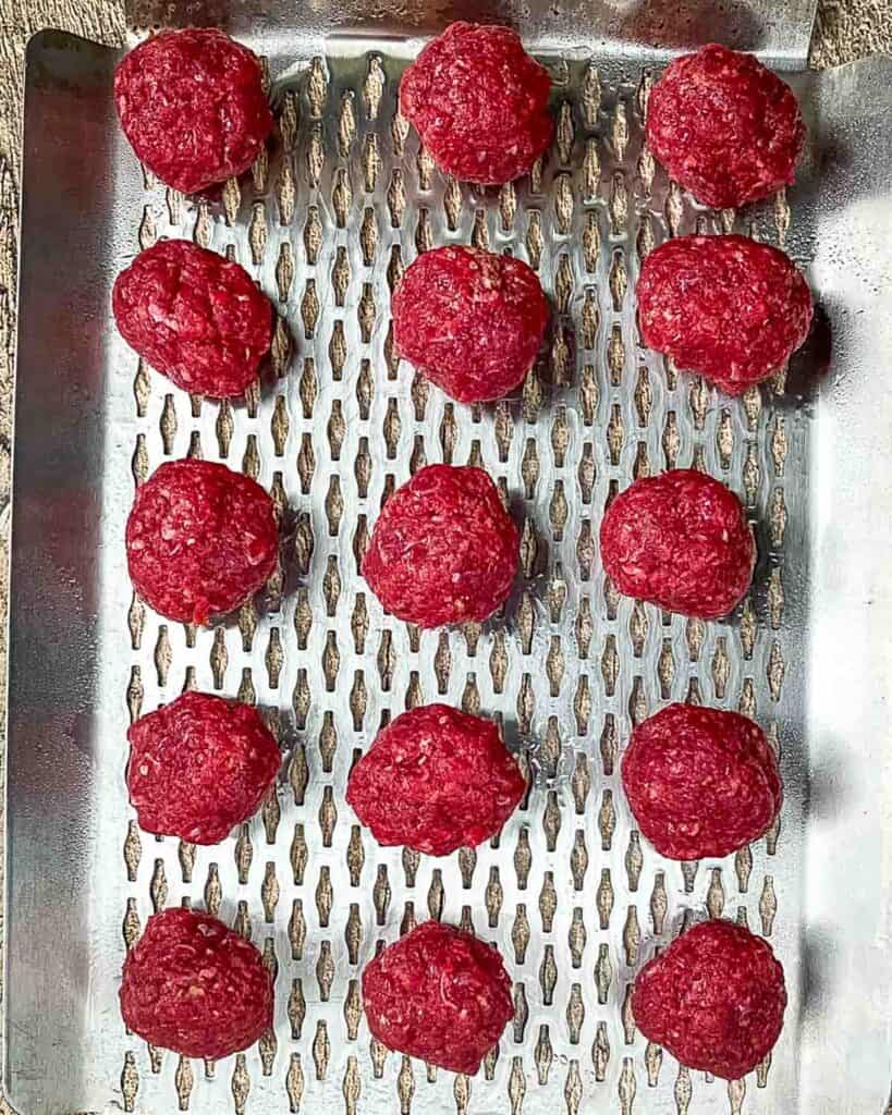 Smoked Venison Meatballs On Pellet Grill - Winding Creek Ranch