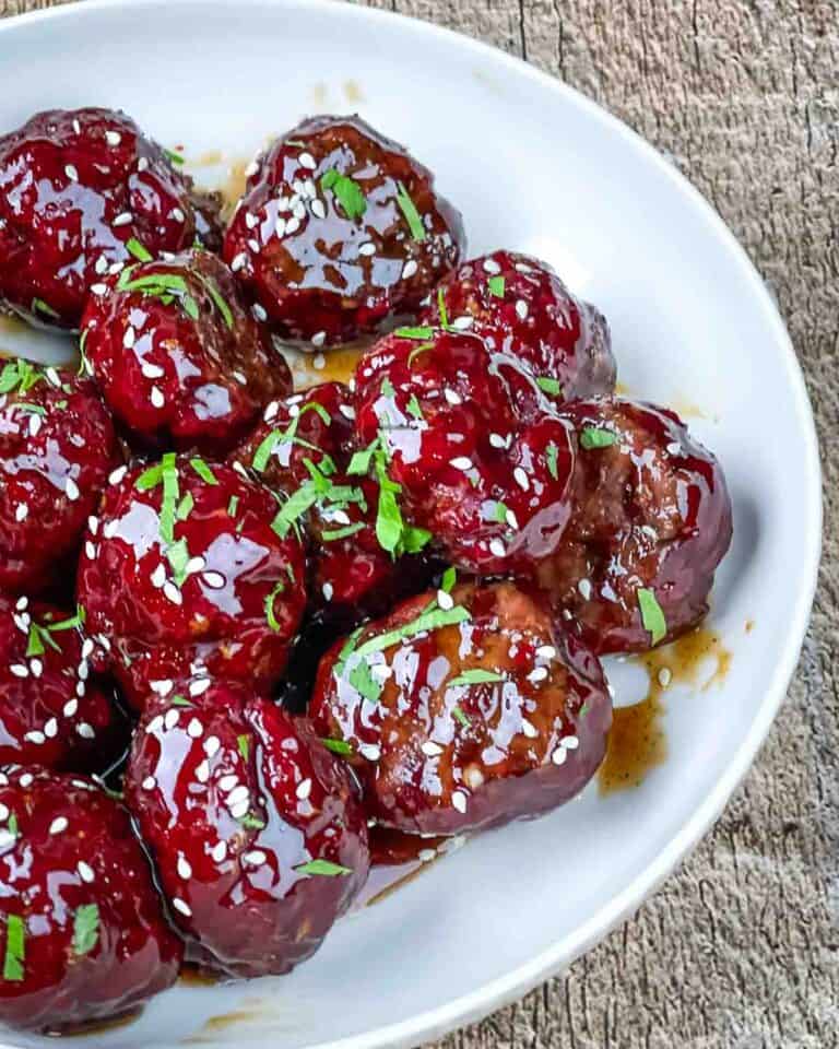 Smoked Venison Meatballs On Pellet Grill - Winding Creek Ranch