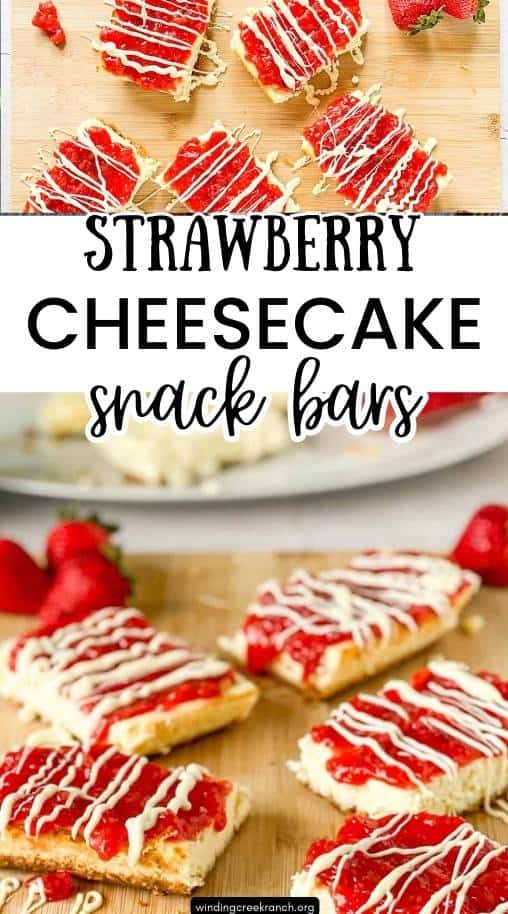 Philadelphia Strawberry Cheesecake Snack Bars