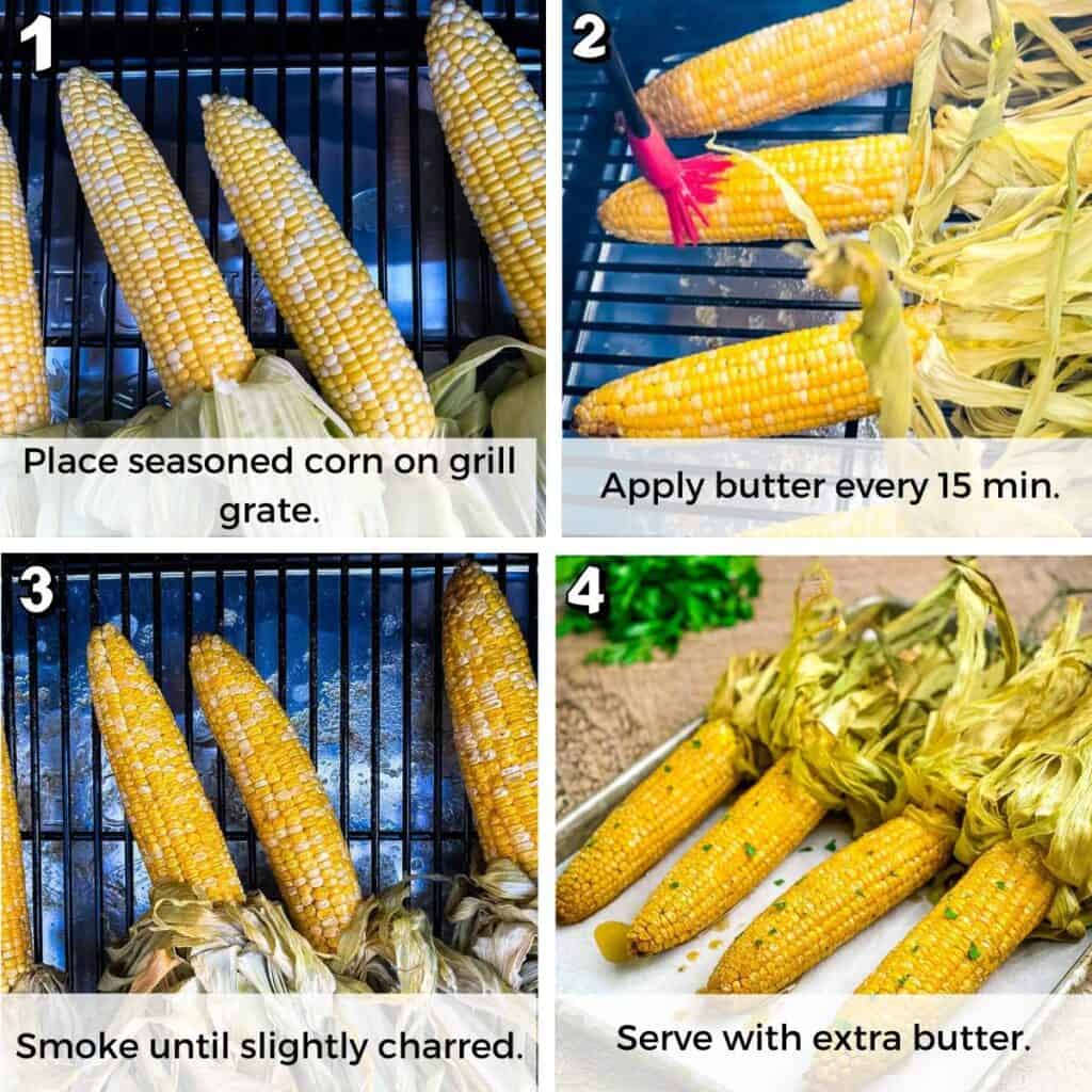 Traeger Smoked Corn on the Cob - Winding Creek Ranch