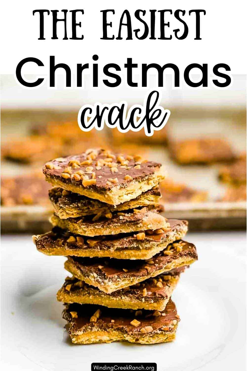 Christmas Crack with Graham Crackers (Easy 5-Ingredient Toffee)