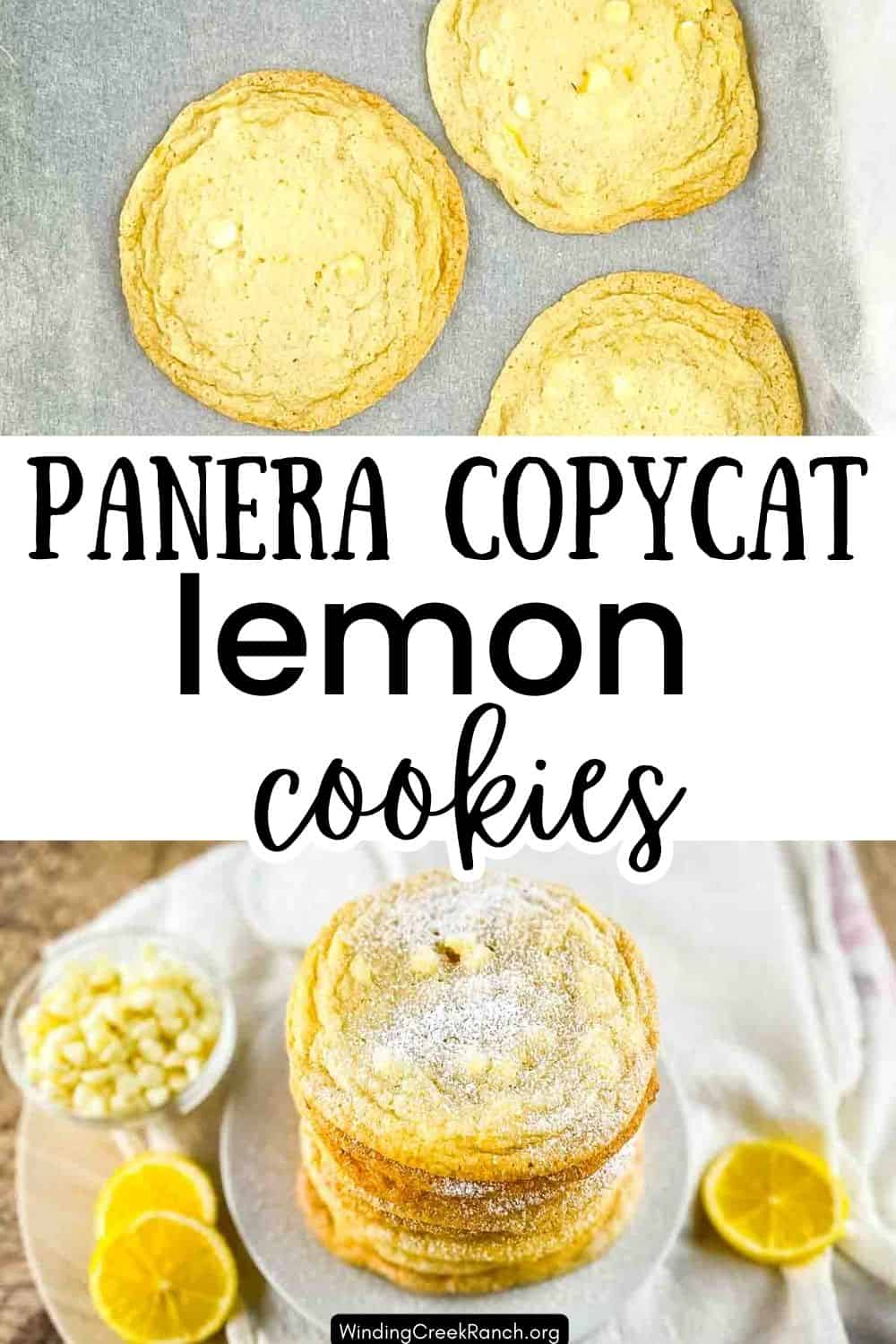 Copycat Panera Lemon Drop Cookie Recipe - Winding Creek Ranch