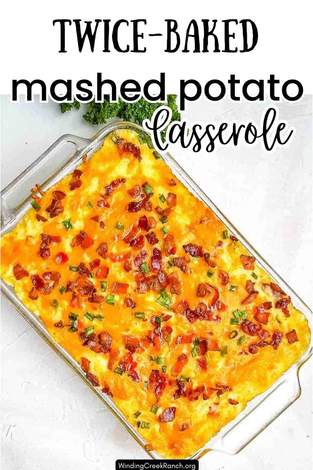 Easy Twice-Baked Mashed Potatoes - Winding Creek Ranch