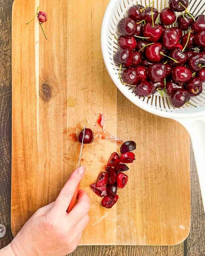 Fresh Cherry and Peach Cobbler - Winding Creek Ranch