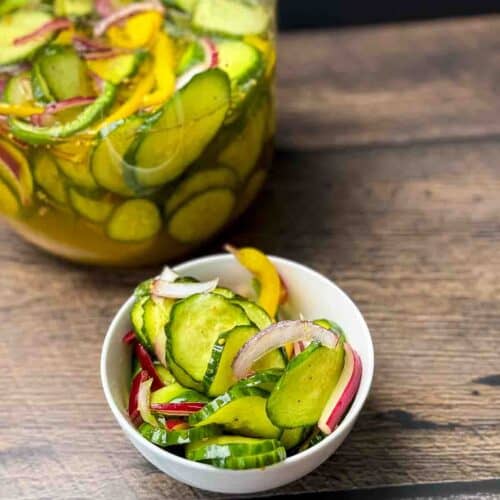 Easy Refrigerator Bread And Butter Pickles Recipe Winding Creek Ranch