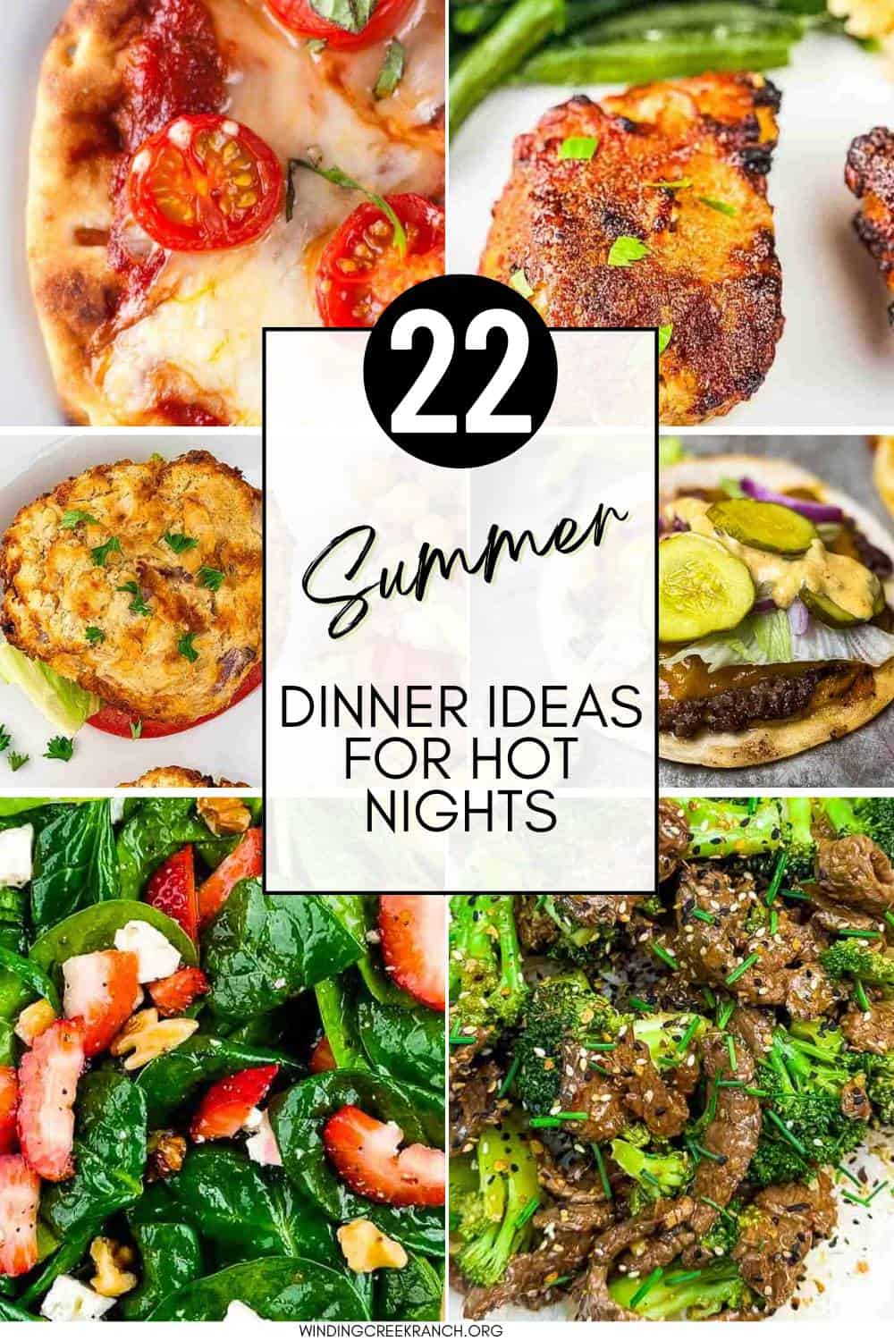 22 Summer Dinner Ideas for Hot Nights - Winding Creek Ranch