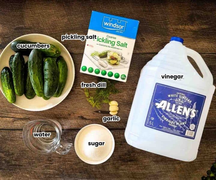 Crispy Refrigerator Sweet Dill Pickles - Winding Creek Ranch