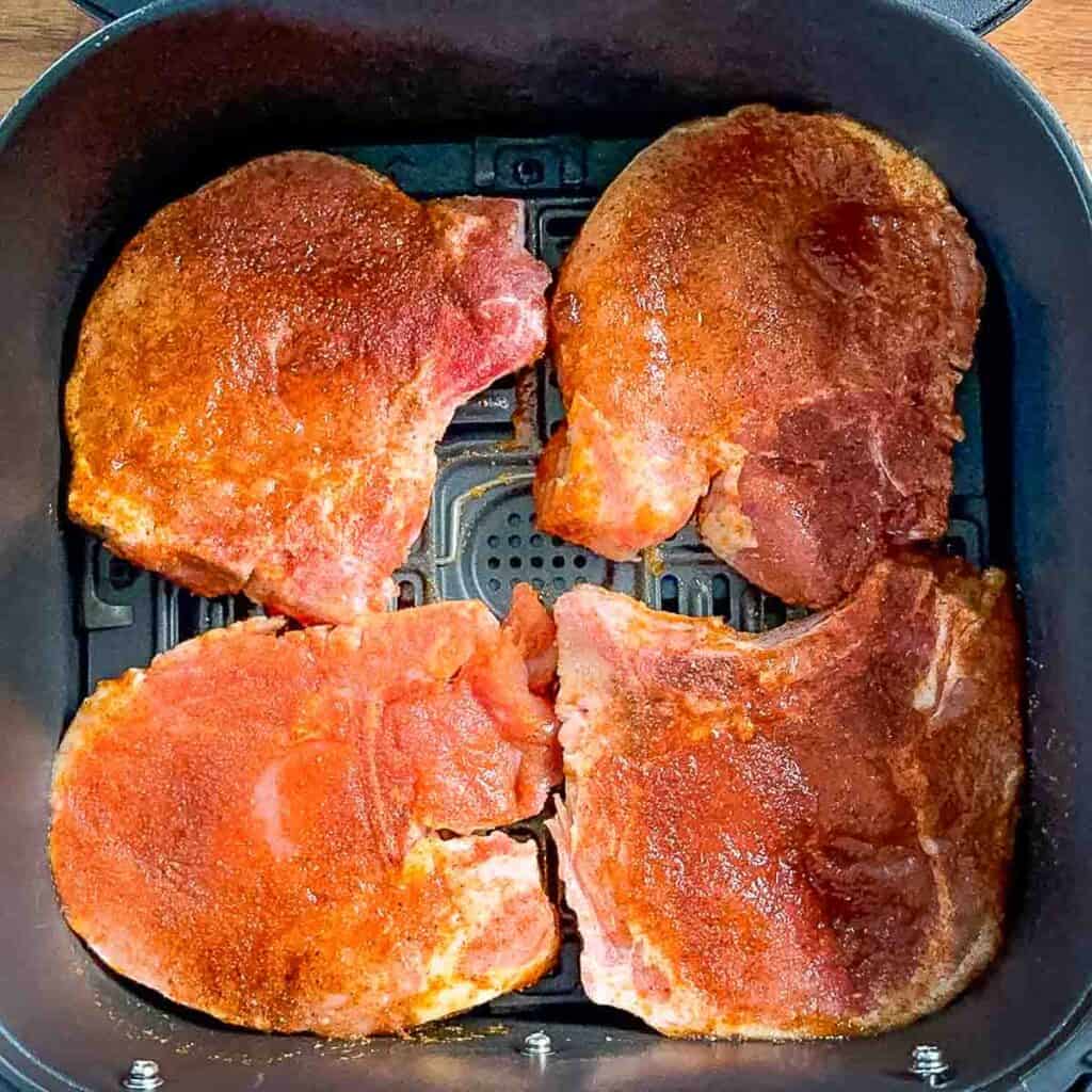 Juicy Air Fryer Bone-In Pork Chops - Winding Creek Ranch