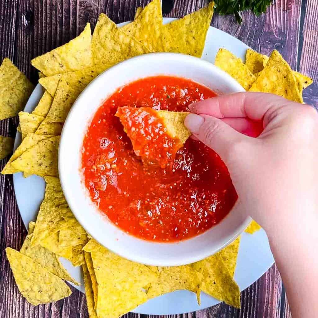 Easy Smoked Salsa: The Best Way to Use Garden Tomatoes- Winding Creek Ranch