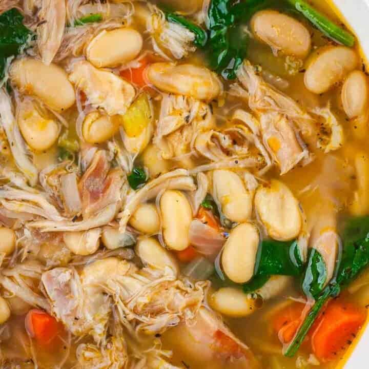 Smoked Turkey and White Bean Soup - Winding Creek Ranch