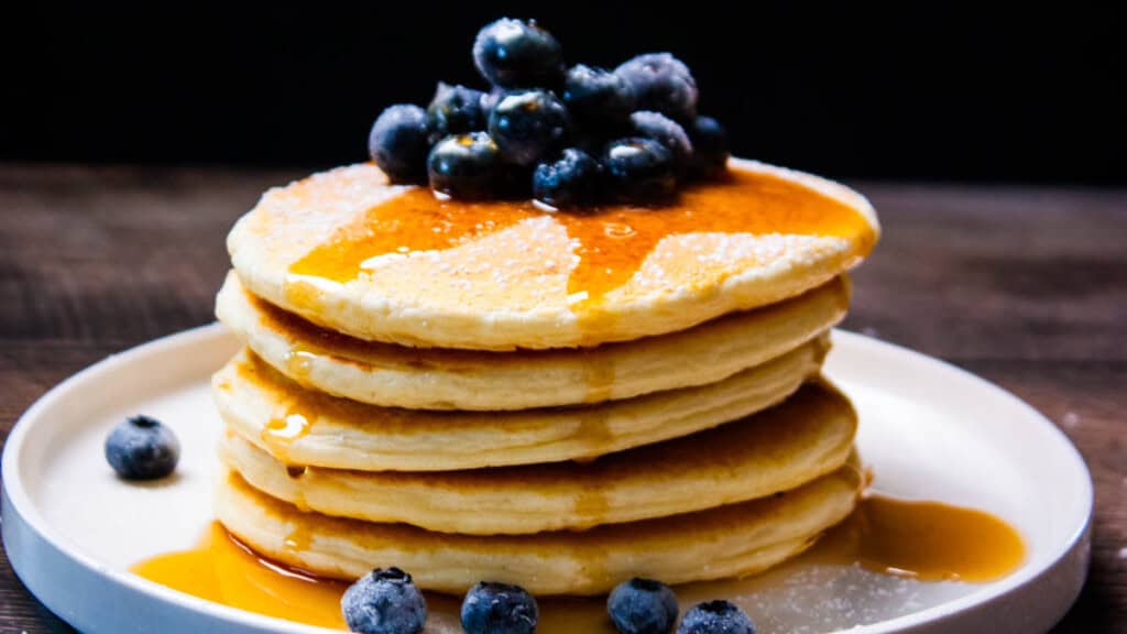 Fluffy Sourdough Discard Pancakes - Winding Creek Ranch