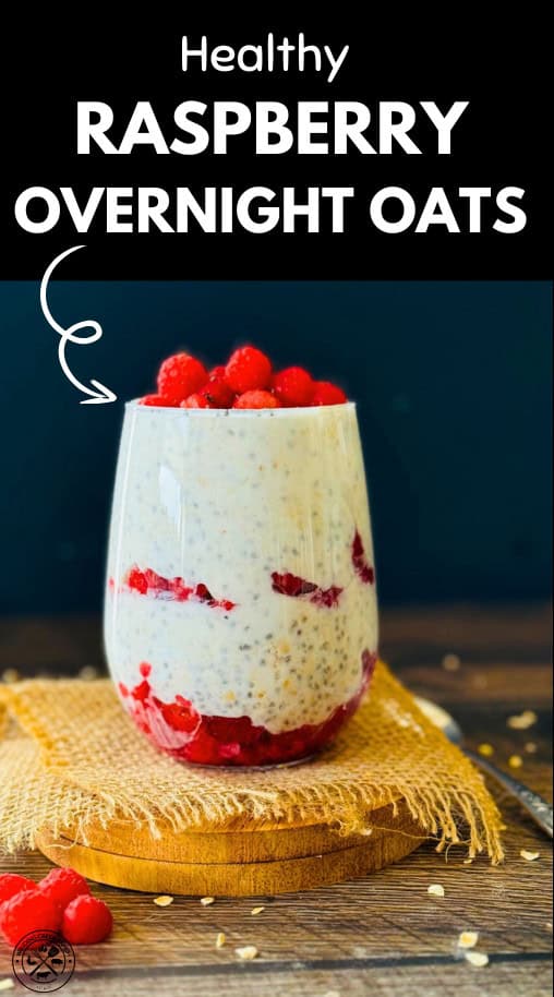 Easy Raspberry Overnight Oats - Winding Creek Ranch