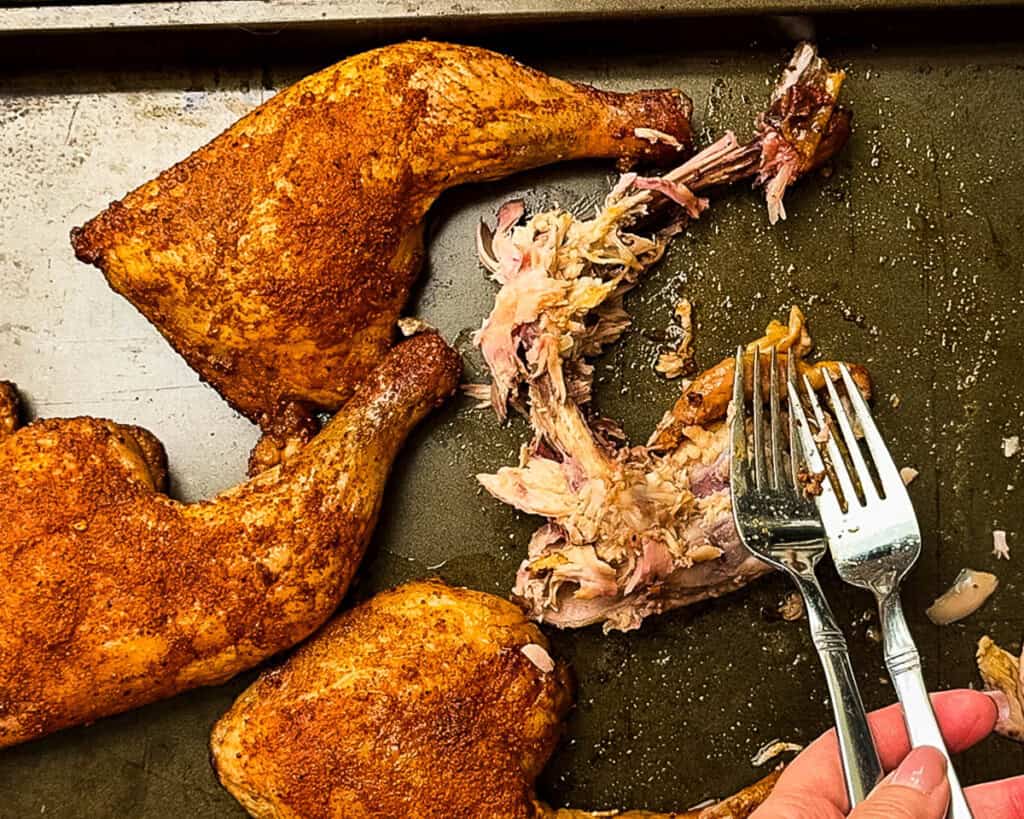 Juicy Smoked Pulled Chicken - Winding Creek Ranch