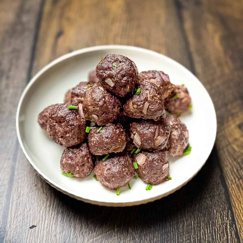 Easy Meatball Recipe without Breadcrumbs or Cheese