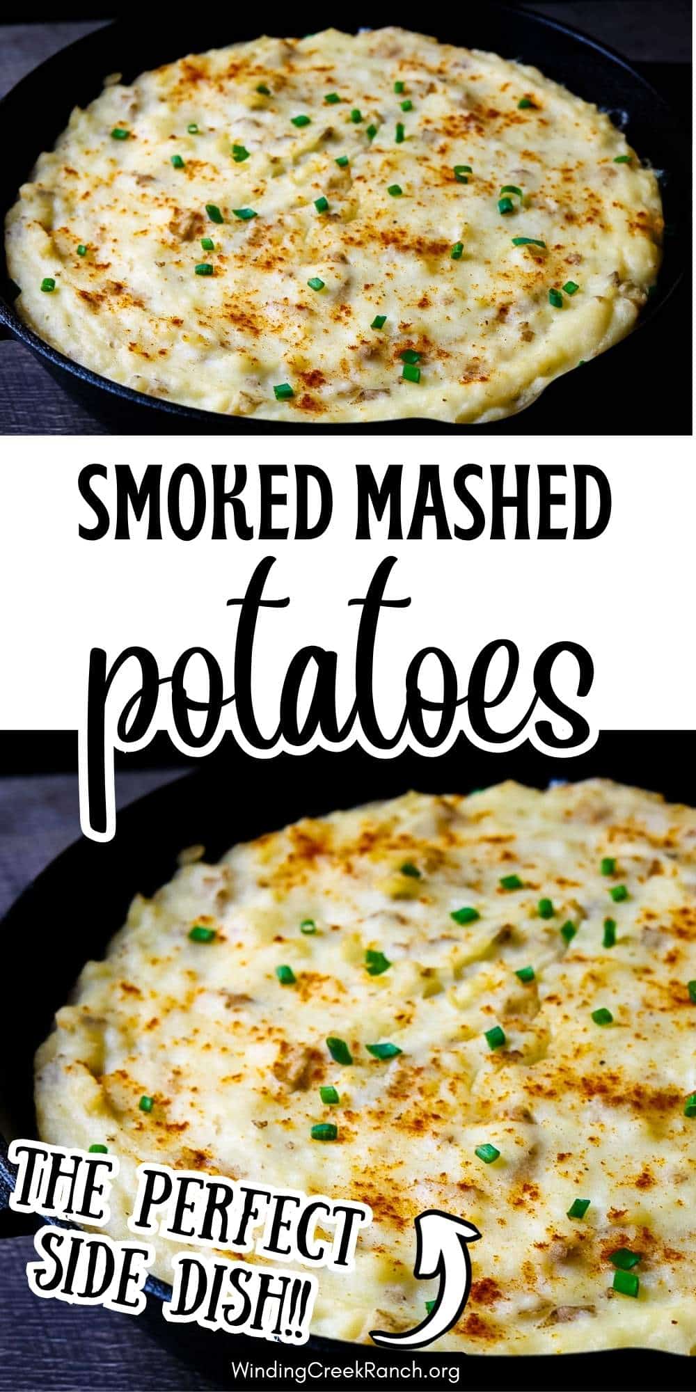 Smoked Mashed Potatoes on Pellet Grill - Winding Creek Ranch