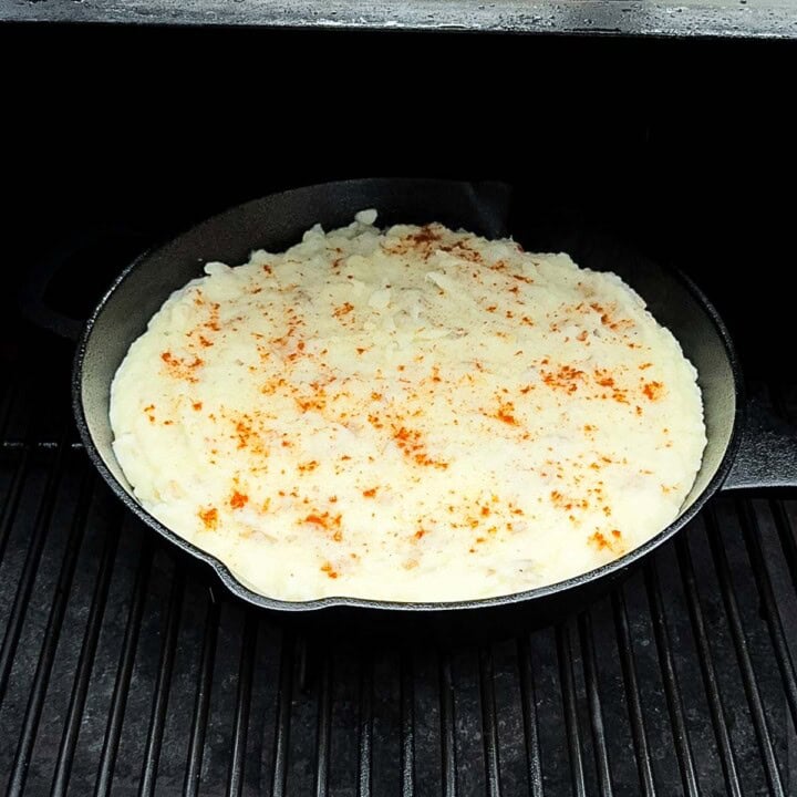 Smoked Mashed Potatoes on Pellet Grill - Winding Creek Ranch