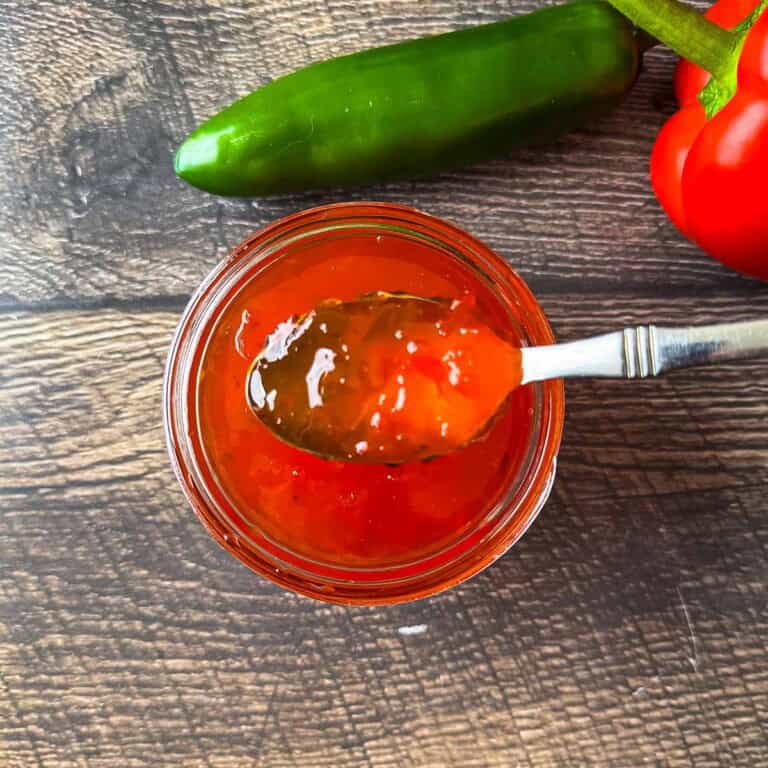 Homemade Red Pepper Jelly - Winding Creek Ranch